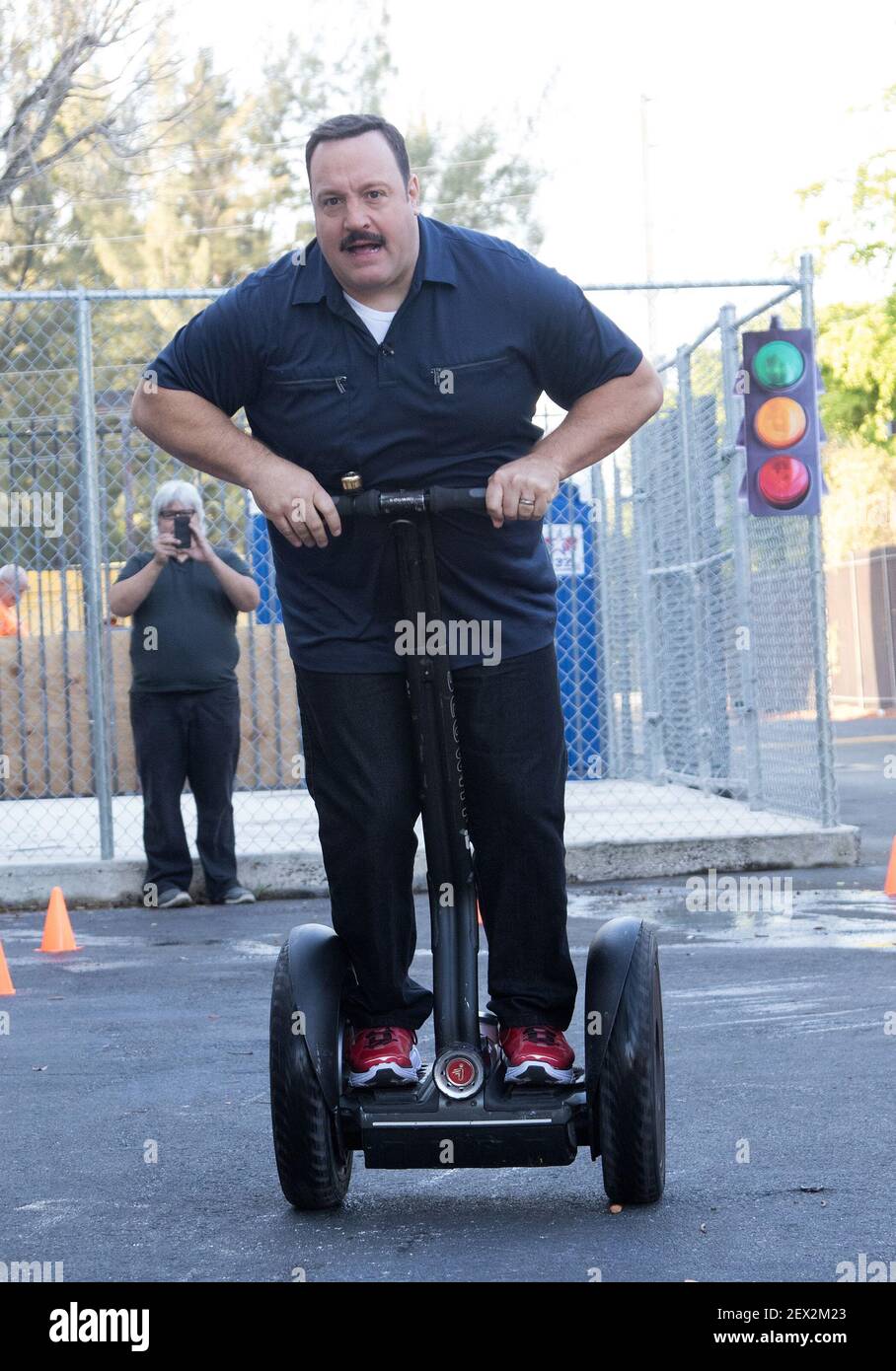 MIAMI, FL - APRIL 1: Kevin James is seen on the set of Univision's ...