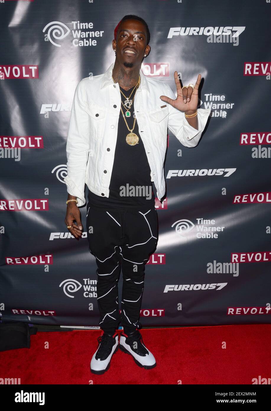 01 April 2015 - Hollywood, California - Rich Homie Quan. "REVOLT LIVE ...