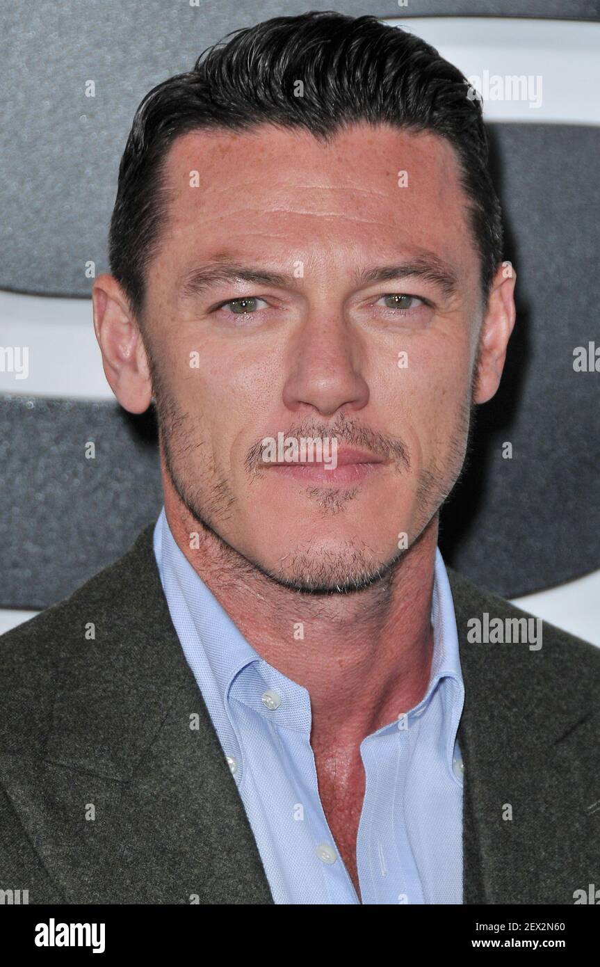 Luke Evans arrives at the "Furious 7" World Premiere held at the TCL ...