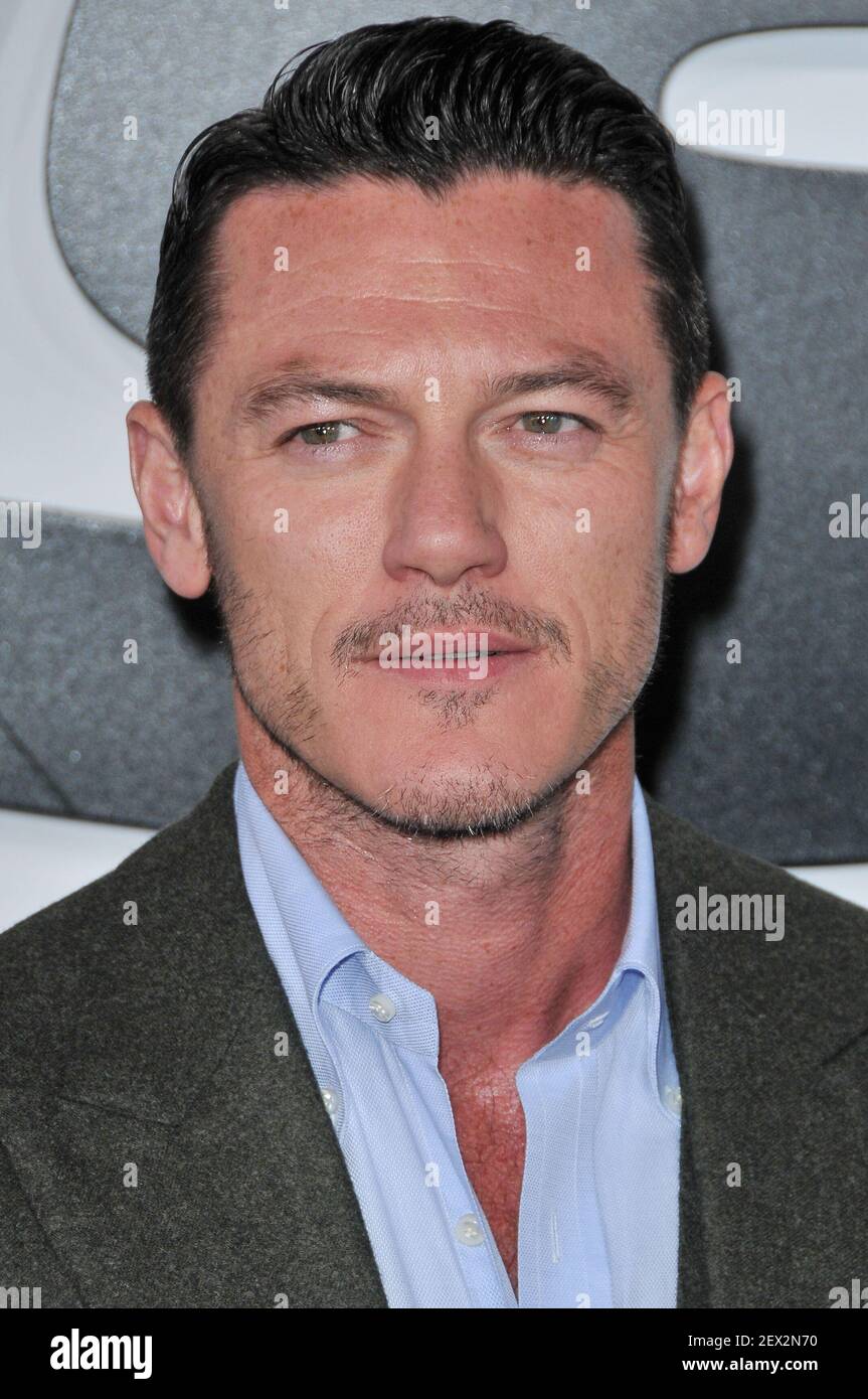 Luke Evans arrives at the "Furious 7" World Premiere held at the TCL ...