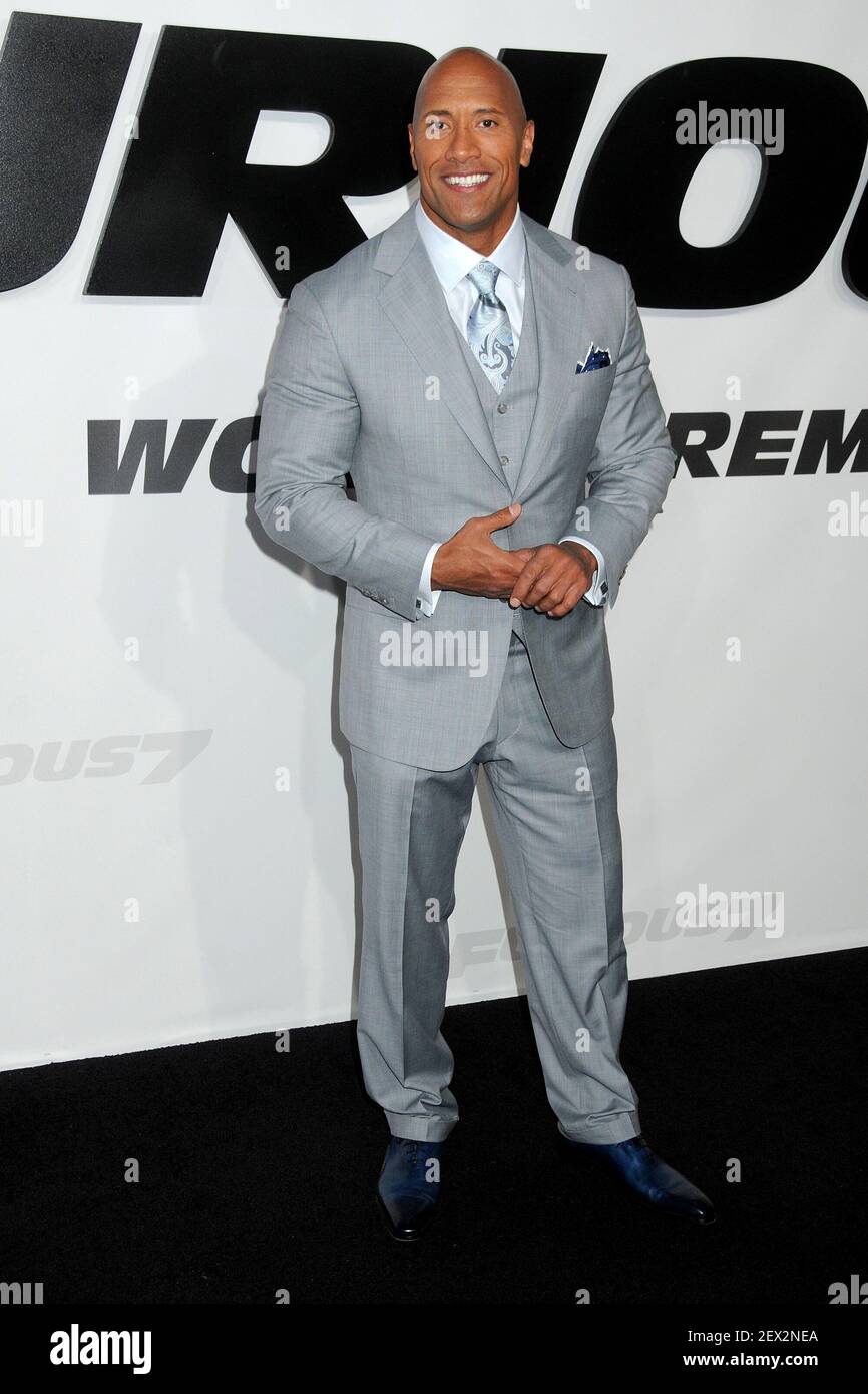 1 April 2015 - Hollywood, California - Dwayne Johnson, The Rock ...