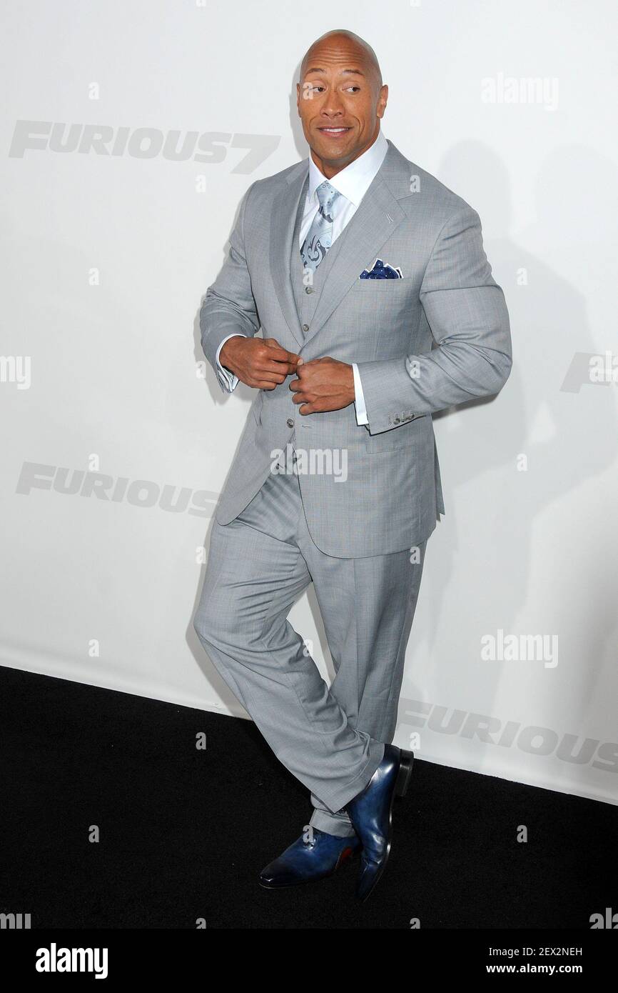 1 April 2015 - Hollywood, California - Dwayne Johnson, The Rock ...