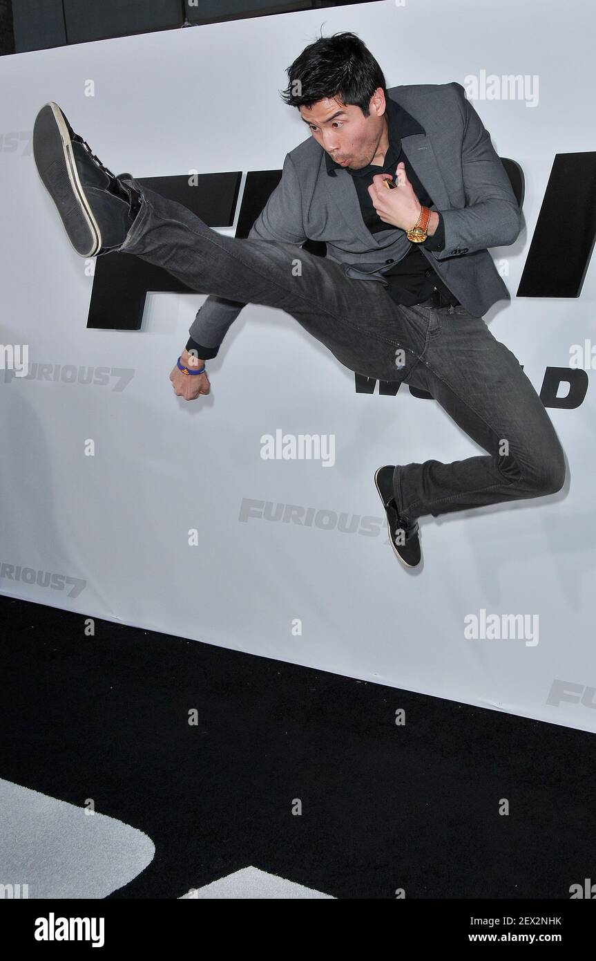 Jon Lee Brody arrives at the "Furious 7" World Premiere held at the TCL ...