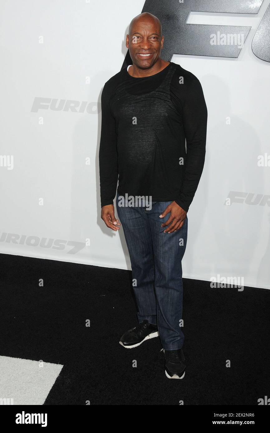 1 April 2015 - Hollywood, California - John Singleton. "Furious 7" Los ...