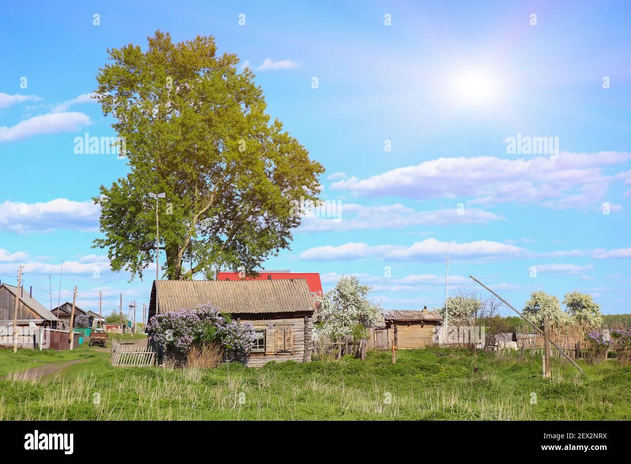 Russian farm barn hi-res stock photography and images - Alamy