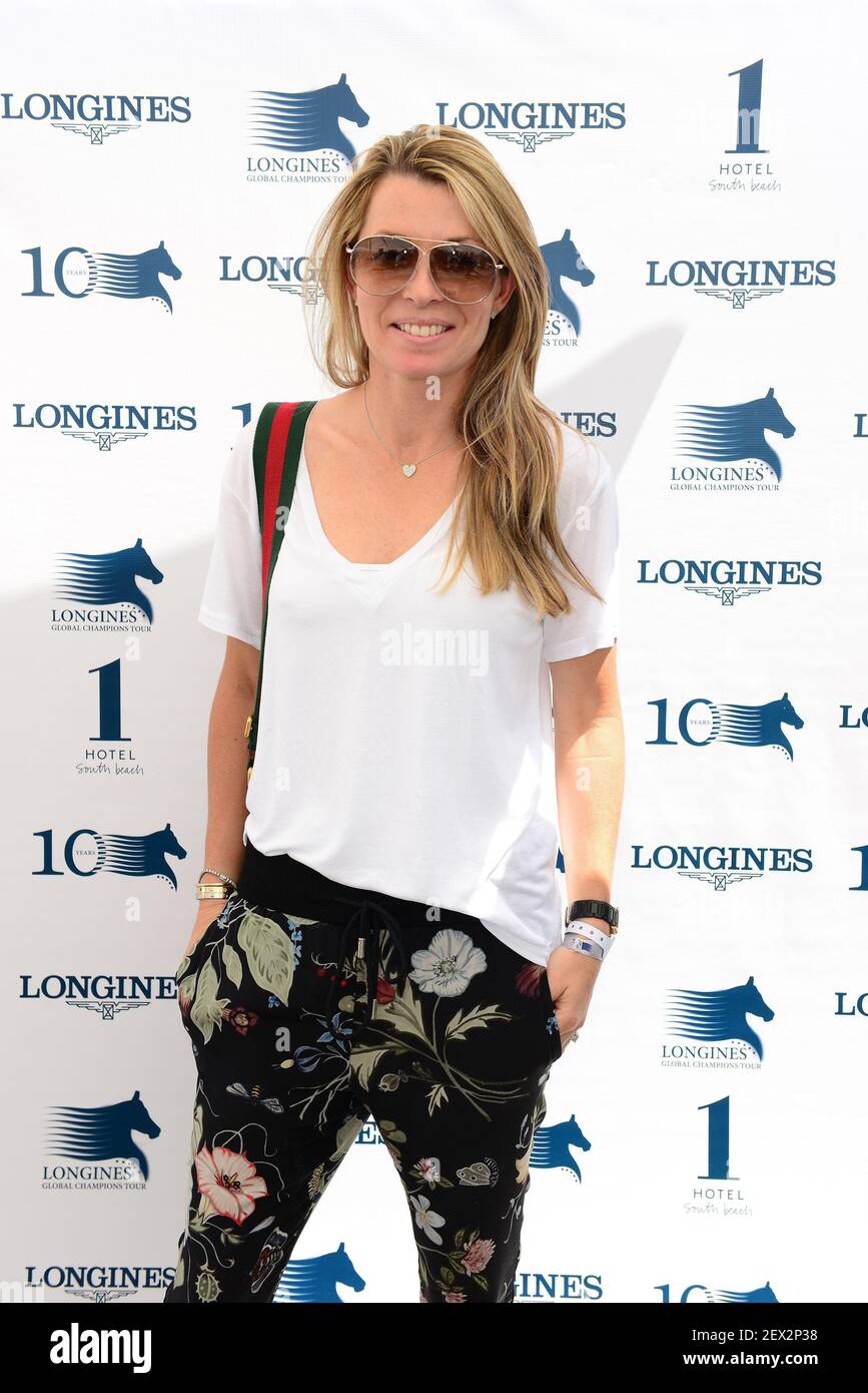 Edwina Tops-Alexander attends Longines Global Champions Tour Press ...