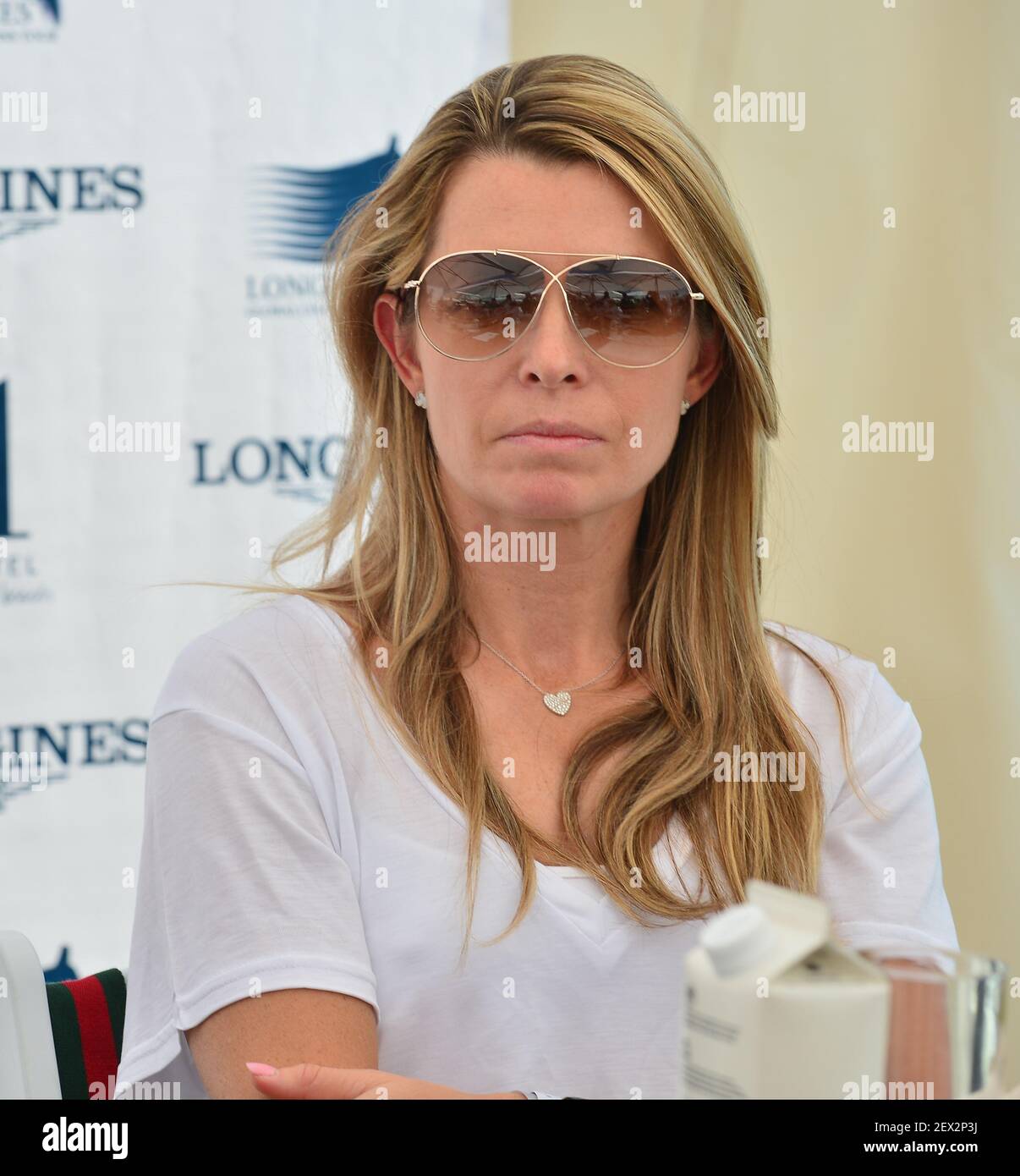Edwina Tops-Alexander attends Longines Global Champions Tour Press ...