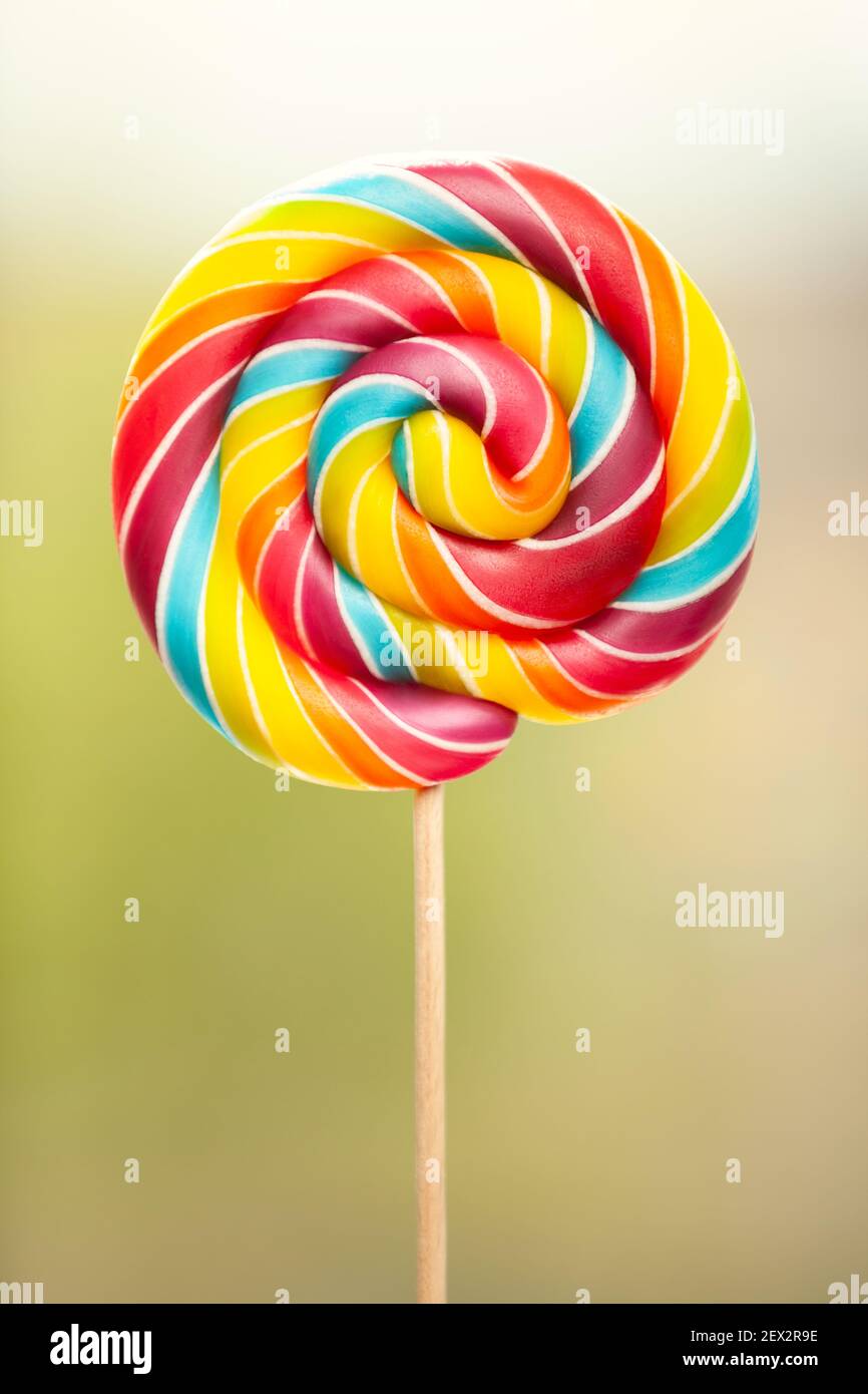 Large swirl lollipop hi-res stock photography and images - Alamy