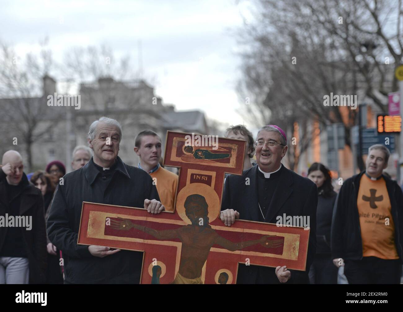 Church of Ireland Archbishop Michael Jackson (Left) and Catholic ...