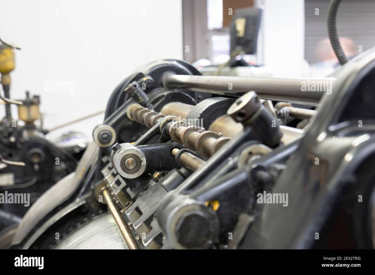 Heidelberg Cylinder printing and die cutting machine. different angle ...