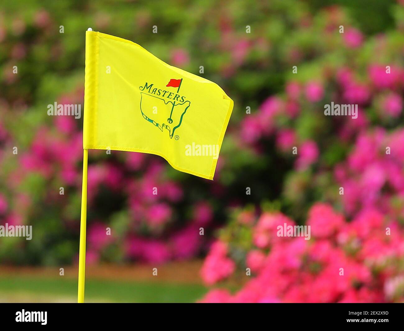 Augusta national golf club flag hi-res stock photography and images - Alamy
