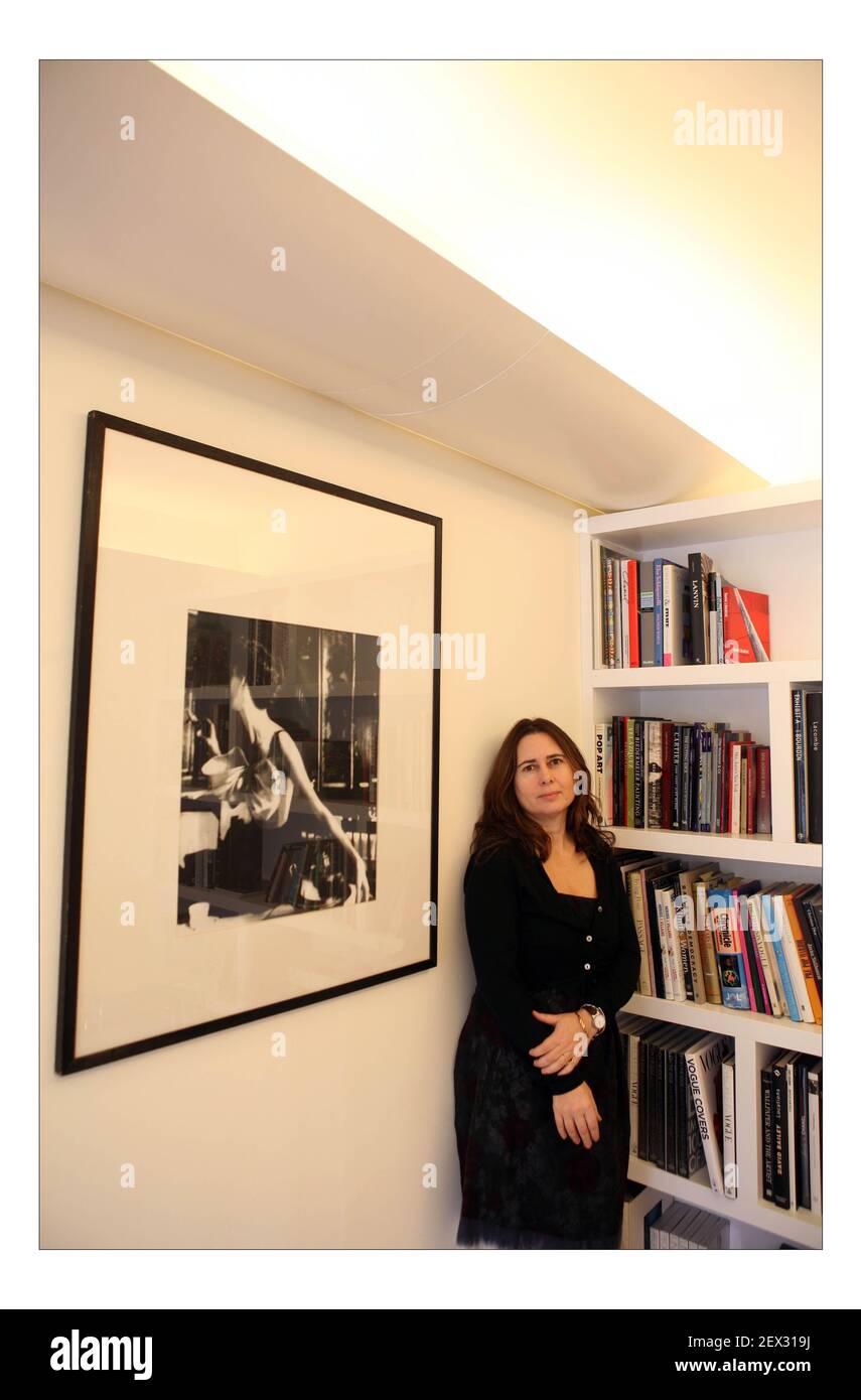 Alexandra Shulman... Editor of Vogue mag. pic David Sandison Stock ...
