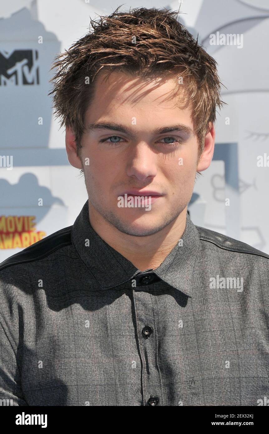 Dylan Sprayberry arrives at the 2015 MTV Movie Awards held at the Nokia ...