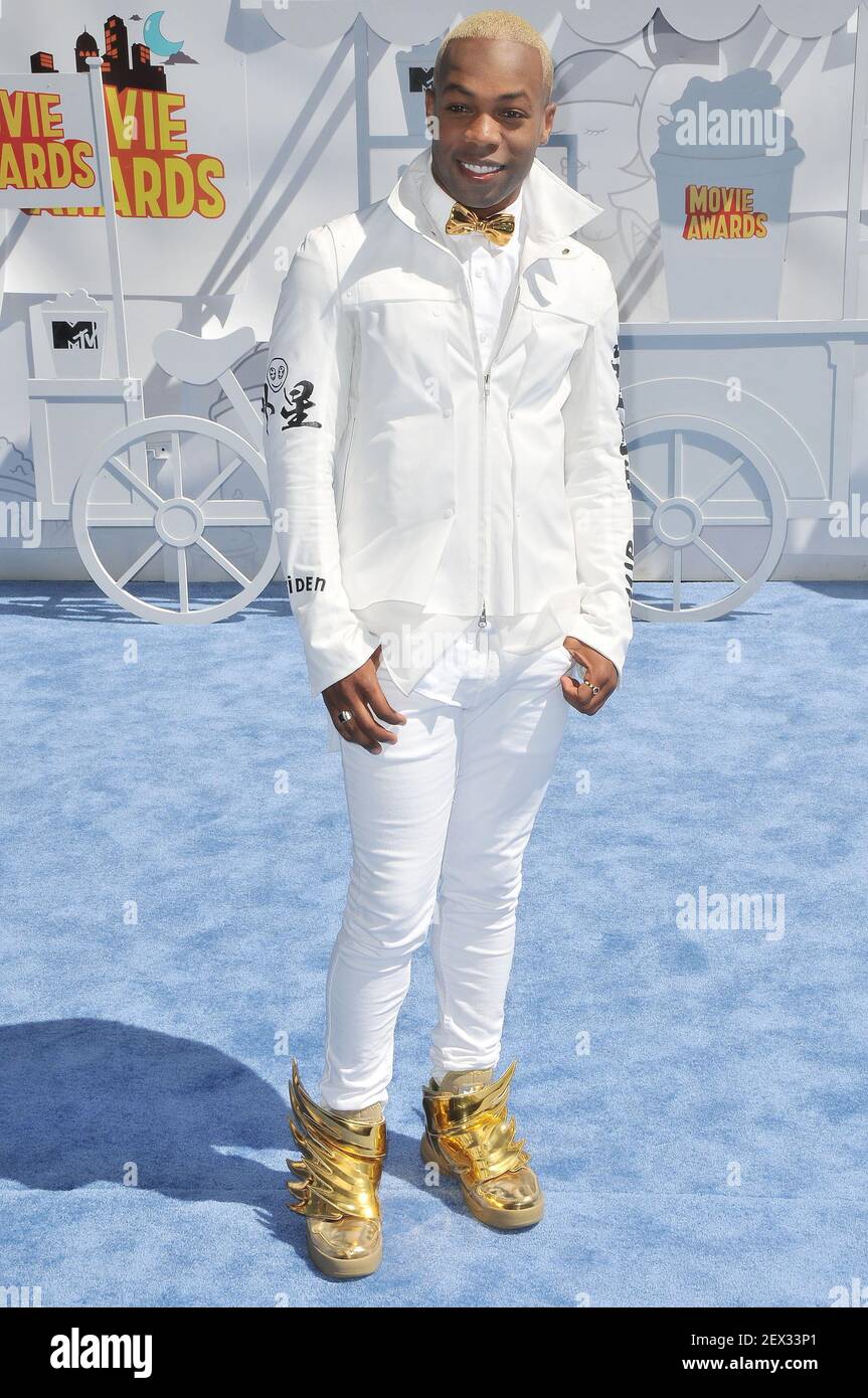 Todrick Hall arrives at the 2015 MTV Movie Awards held at the Nokia ...