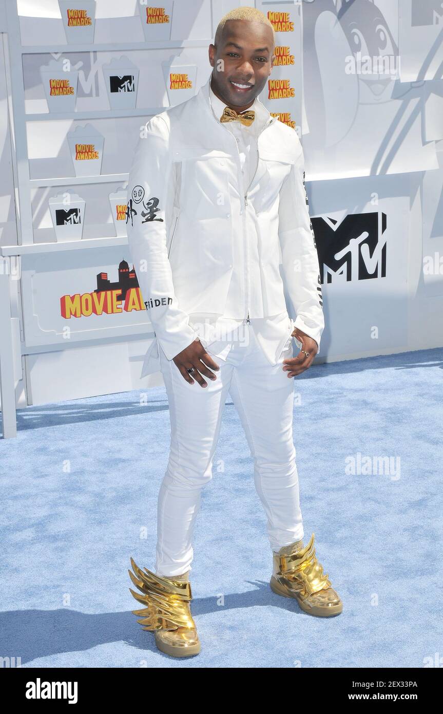 Todrick Hall arrives at the 2015 MTV Movie Awards held at the Nokia ...