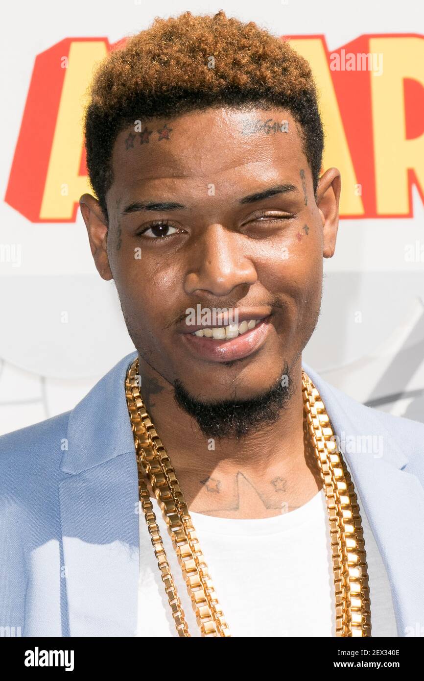 Fetty Wap attends The 2015 MTV Movie Awards at Nokia Theatre L.A. Live ...