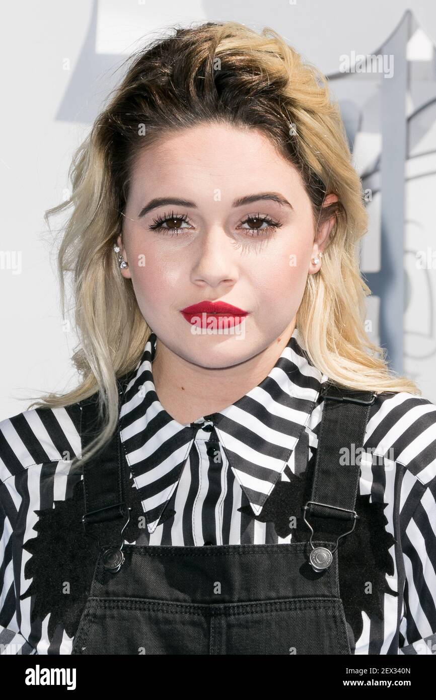 Bea Miller attends The 2015 MTV Movie Awards at Nokia Theatre L.A. Live ...