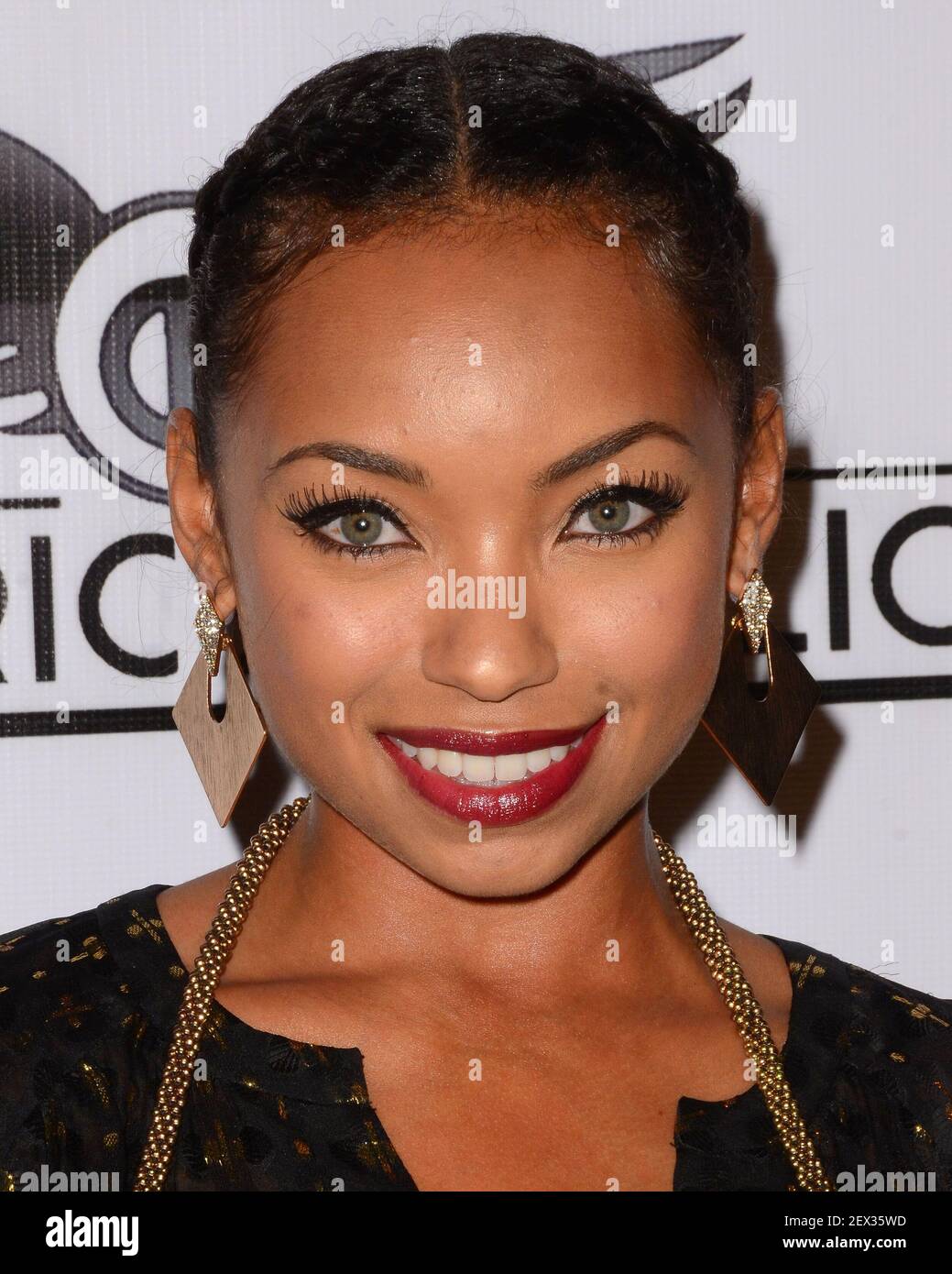 Logan Browning Eyes