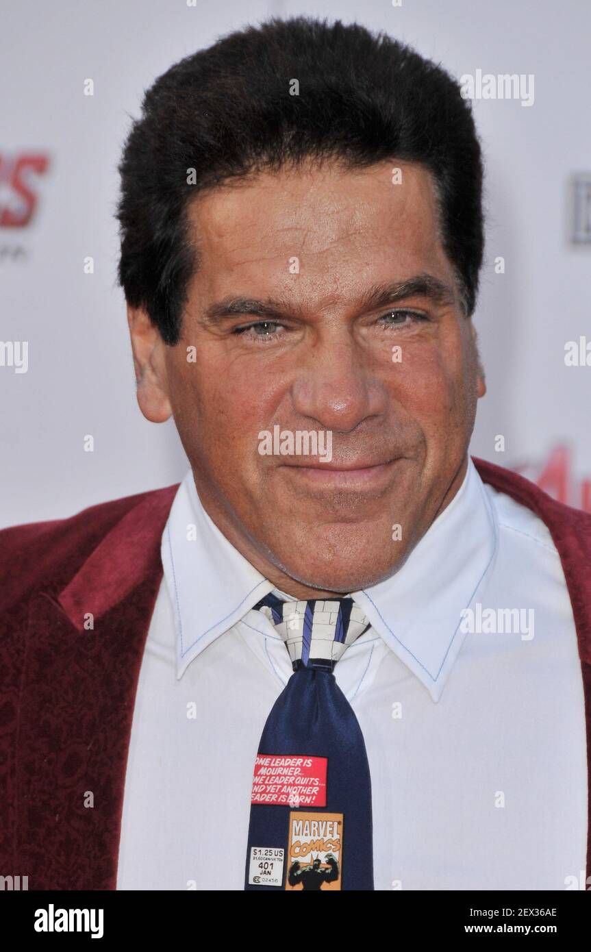 Lou Ferrigno arrives at the Marvel's "Avengers: Age Of Ultron" Los ...