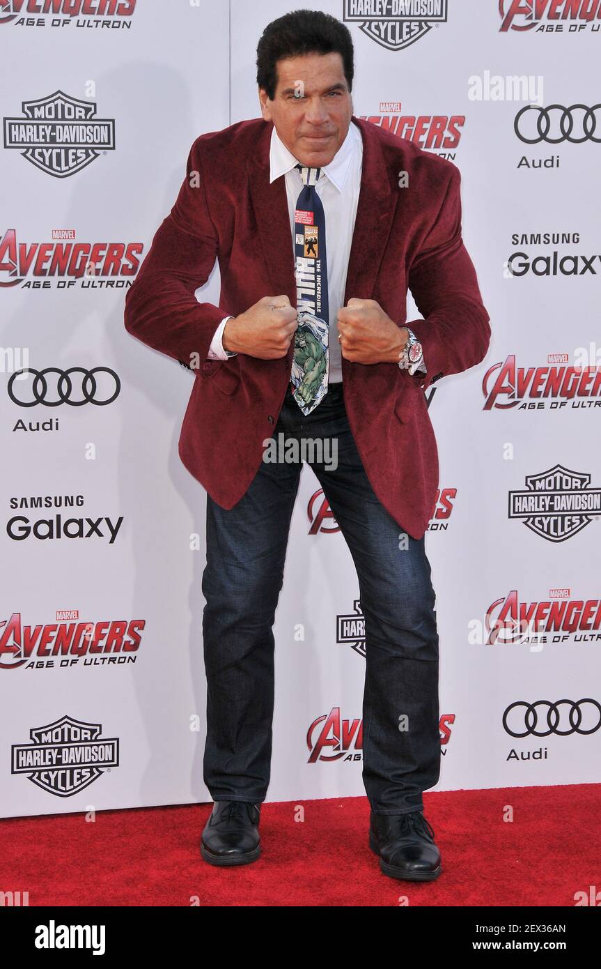 Lou Ferrigno arrives at the Marvel's "Avengers: Age Of Ultron" Los ...