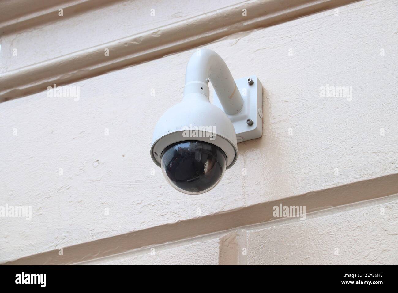 Surveillance camera - generic CCTV equipment. Security technology Stock ...