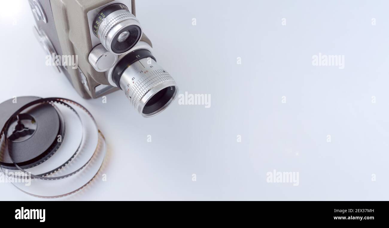 Old film cameras with the film reel hi-res stock photography and images ...