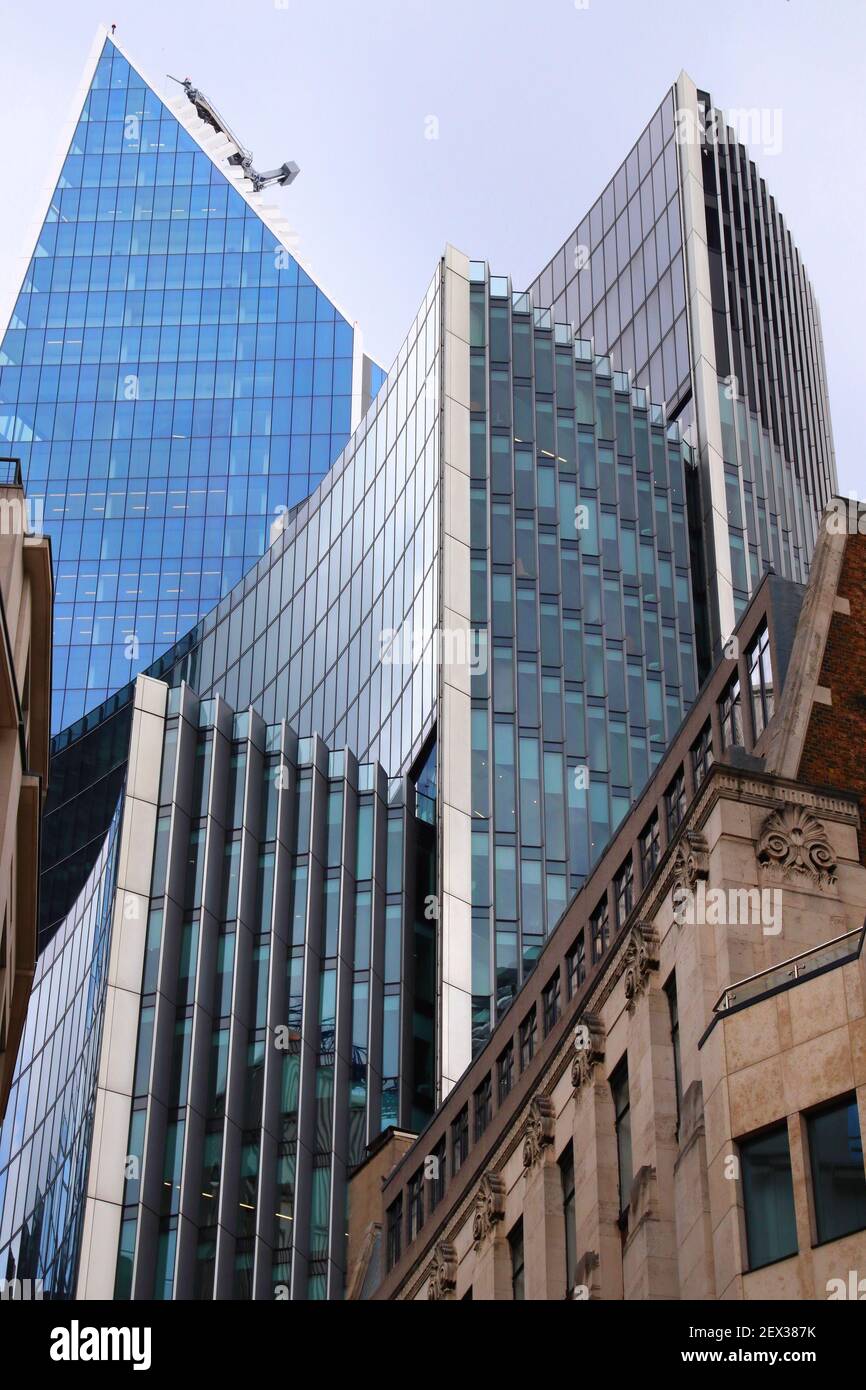 LONDON, UK - JULY 13, 2019: Willis Building skyscraper in London. It ...