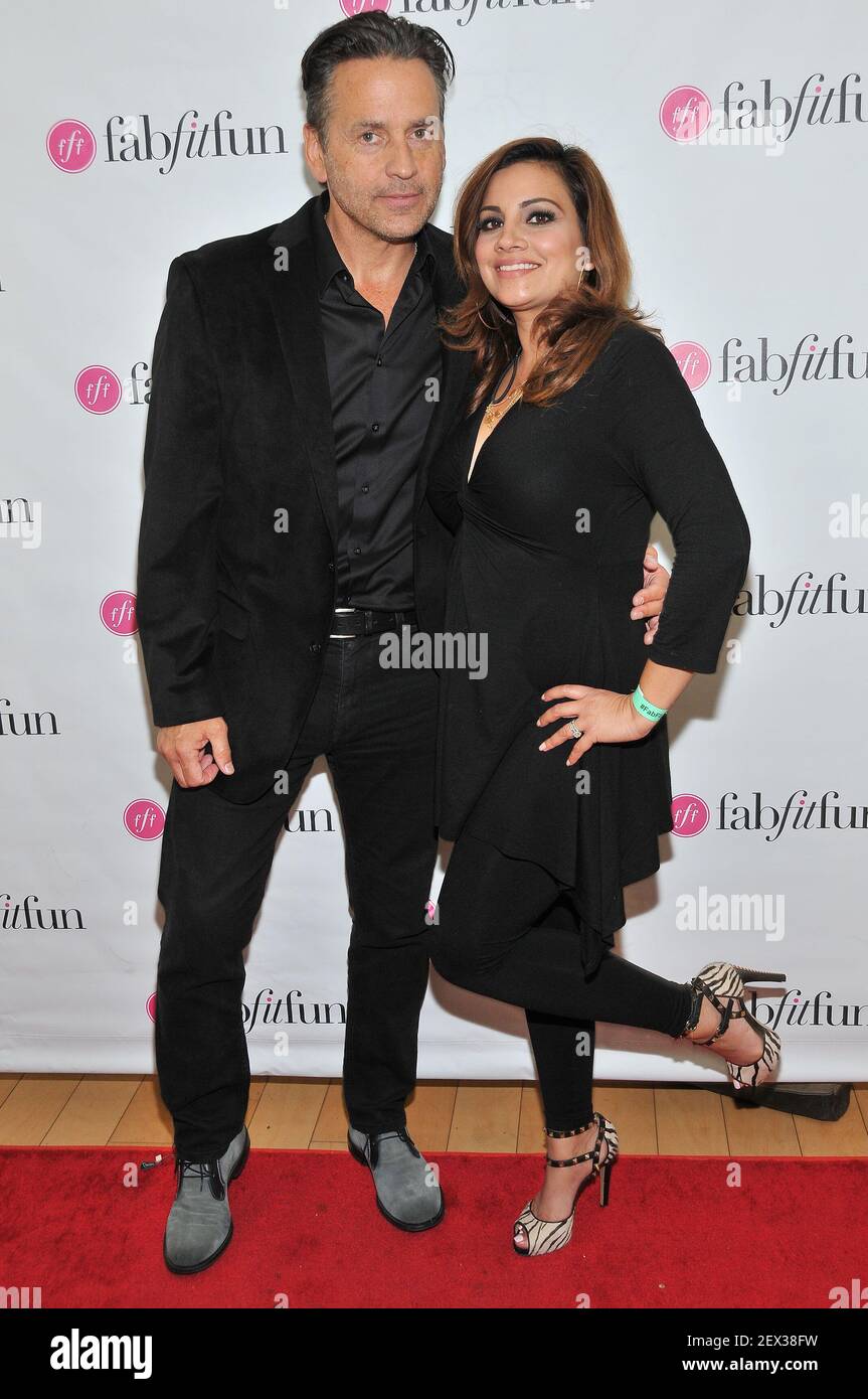 Tony Potts and Shalini Vadhera arrives at the FabFitFun Spring Launch ...