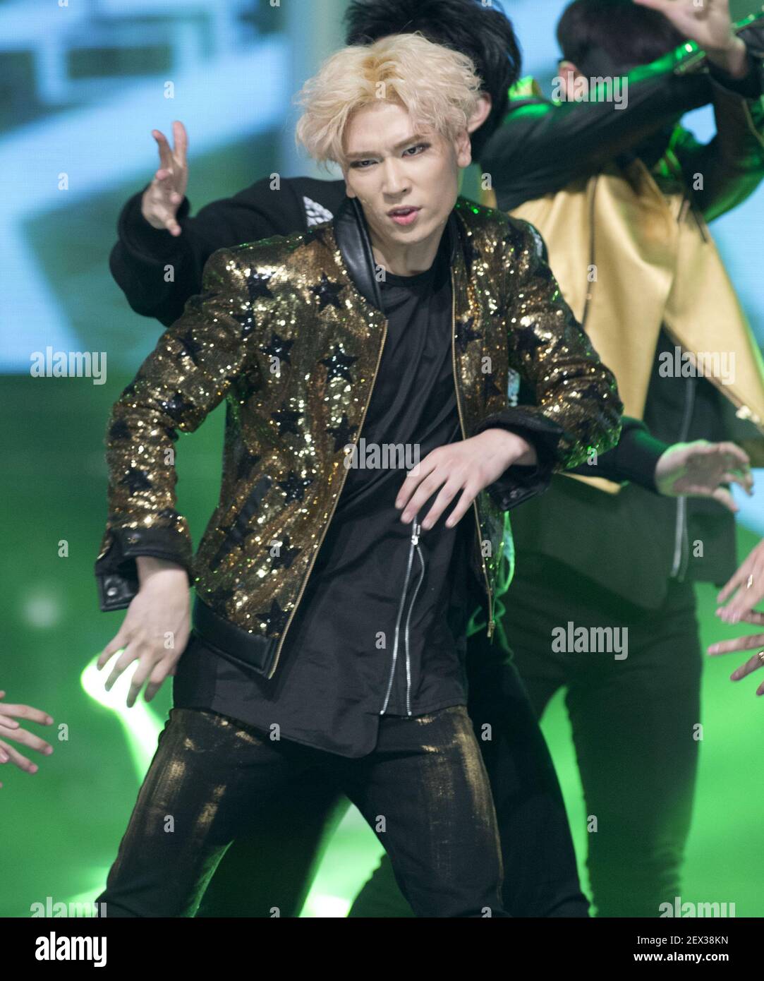 15 April 2015 - Goyang, South Korea : South Korean boys group Cross ...