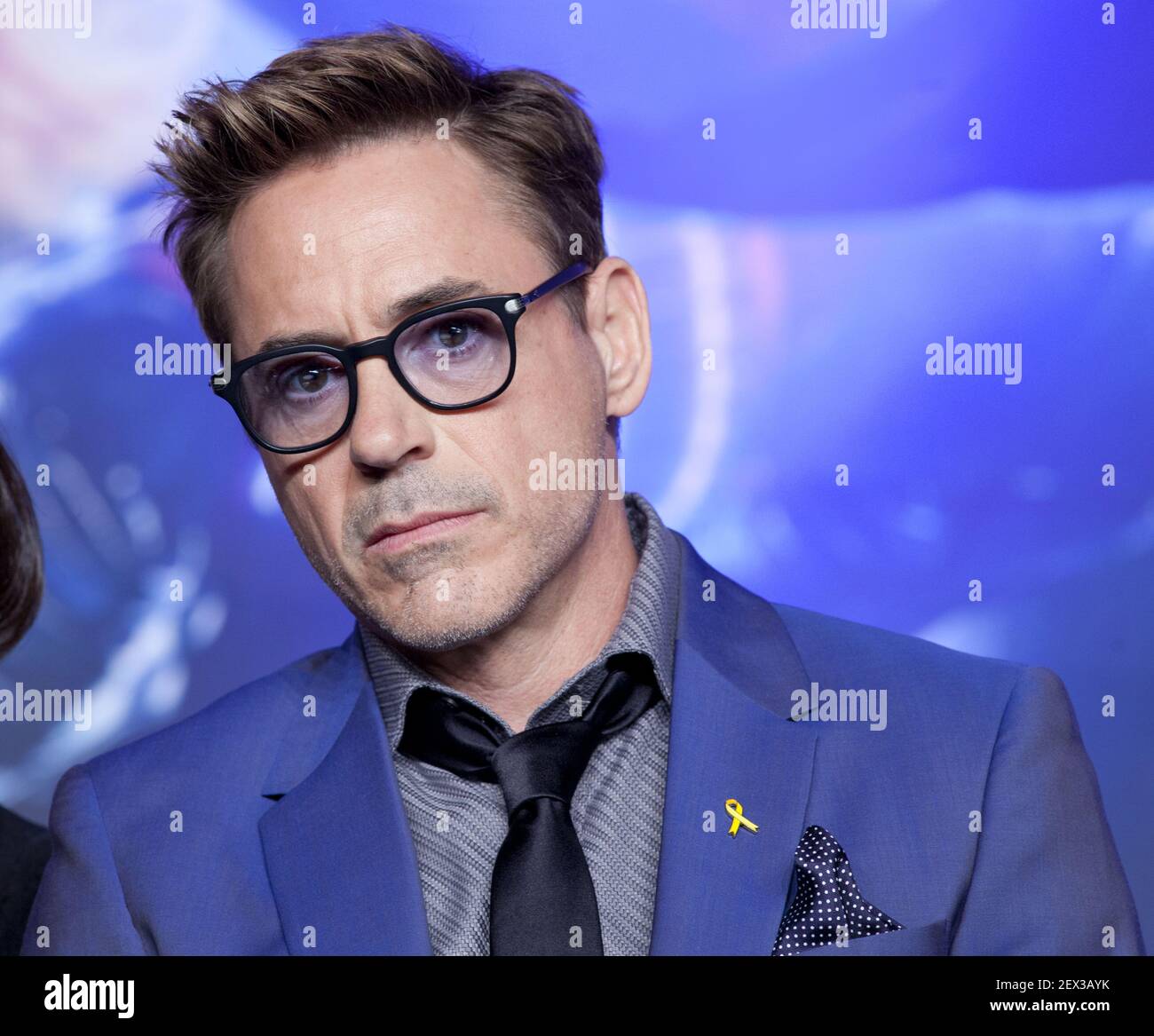 17 April 2015 - Seoul, South Korea : (L to R) Actor Robert Dawney Jr ...
