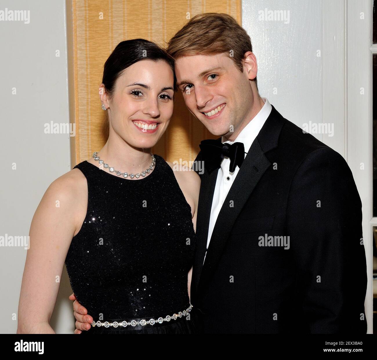 Maeve Dougal and Peter Stonbely attend the Clarion Music Society's ...