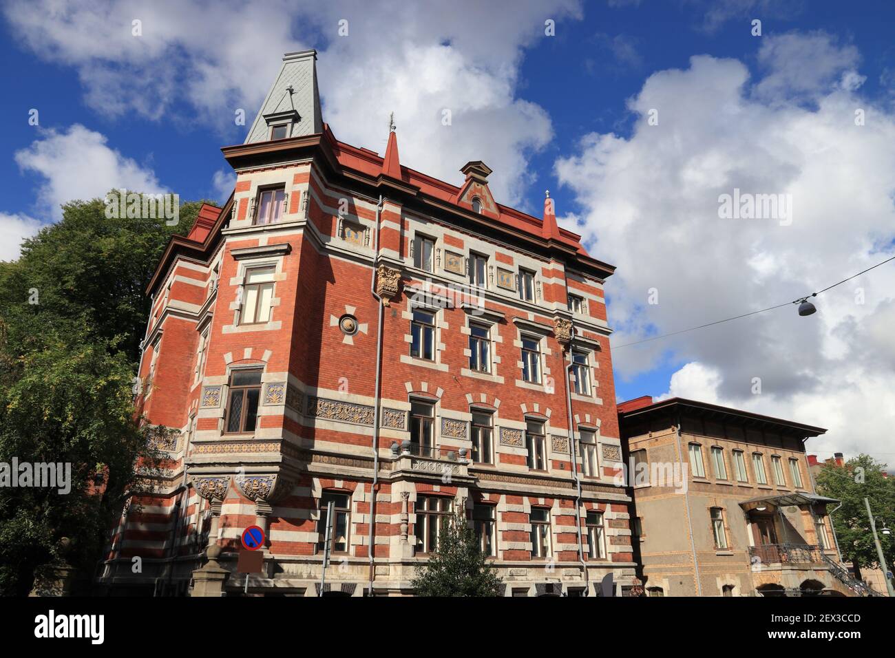Gothenburg city in Sweden. Vasastan district architecture Stock Photo ...