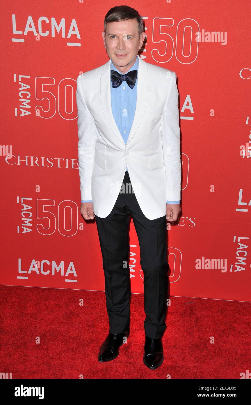 Eugene Sadovoy arrives at LACMA's 50th Anniversary Gala held at LACMA ...