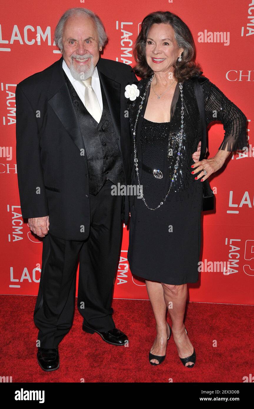 (L-R) George Schlatter and Jolene Brand arrives at LACMA's 50th ...