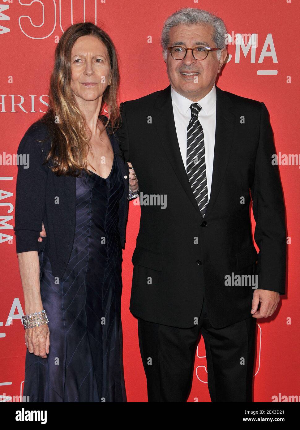 (L-R) Jane Semel and Terry Semel arrives at LACMA's 50th Anniversary ...