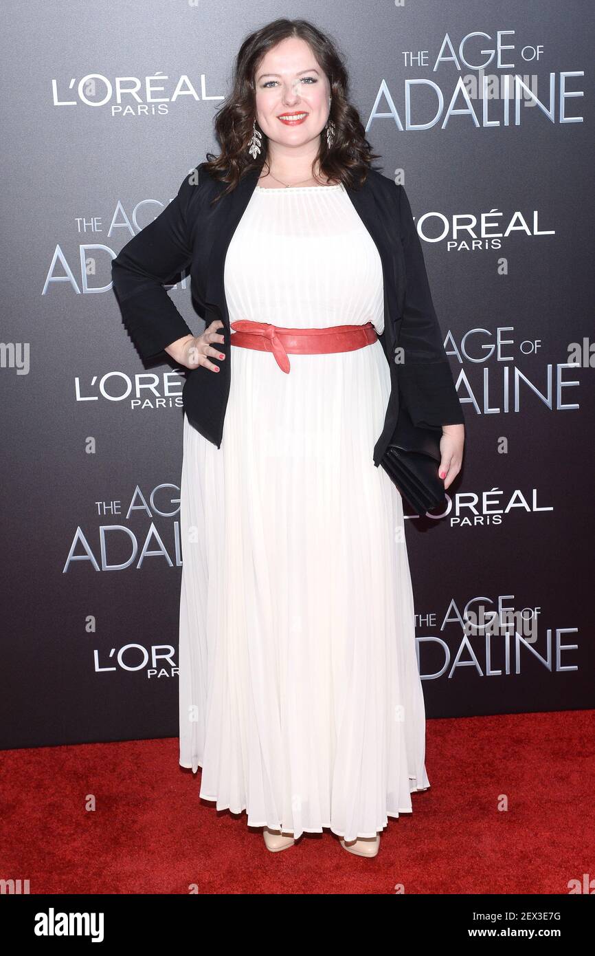 Zuzanna Szadkowski attends 'The Age of Adaline' premiere at AMC Loews ...