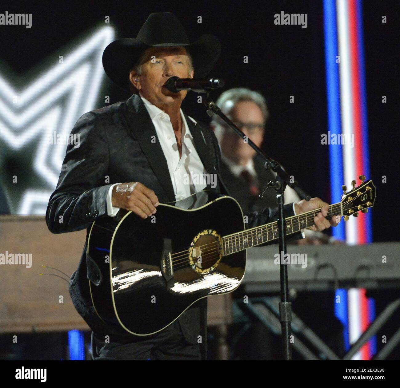 George Strait at The 50th Annual Academy of Country Music Awards at AT ...