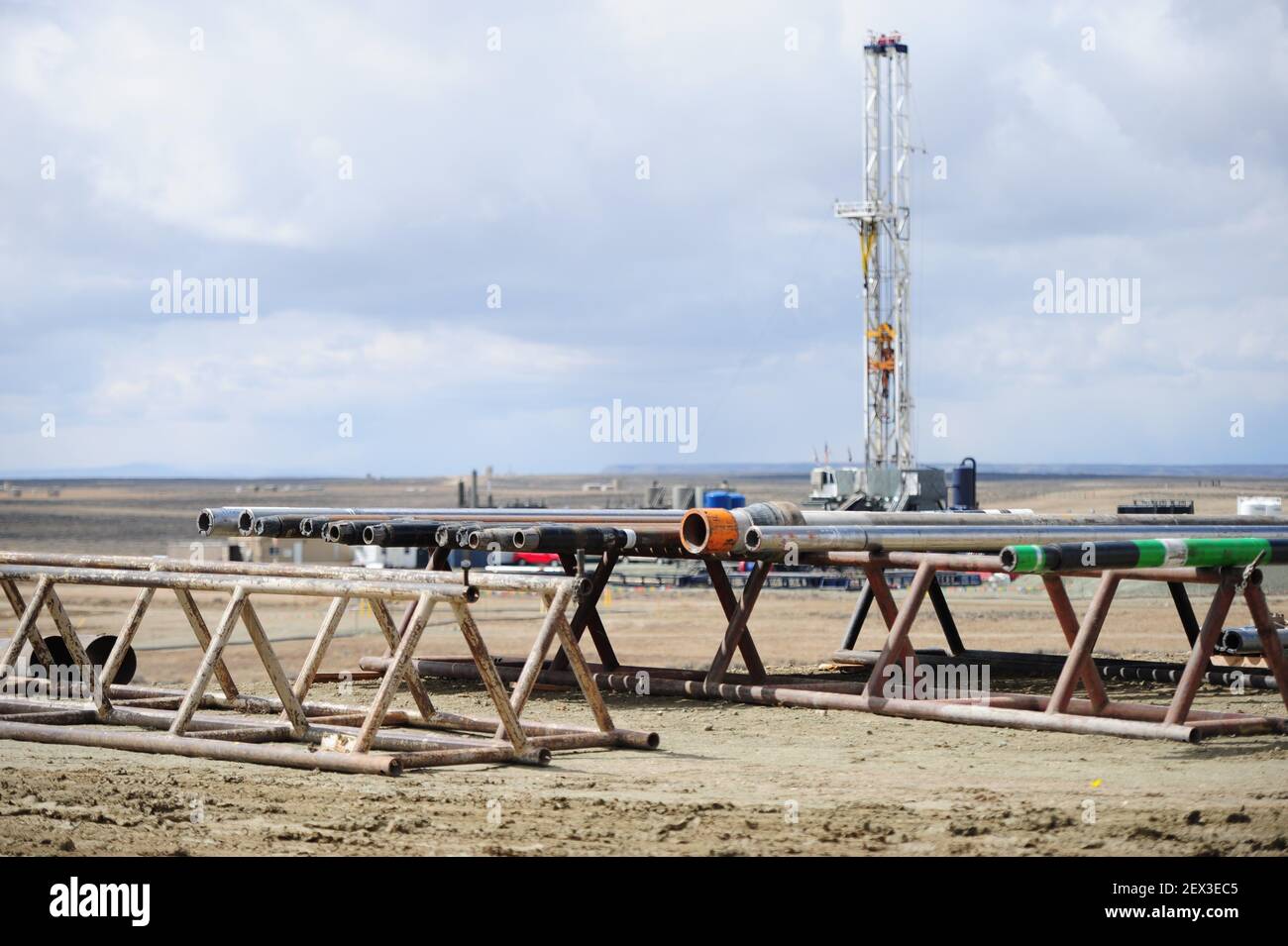 Operations on the Jonah Field, in Sublette County, Wyo., pictured on ...
