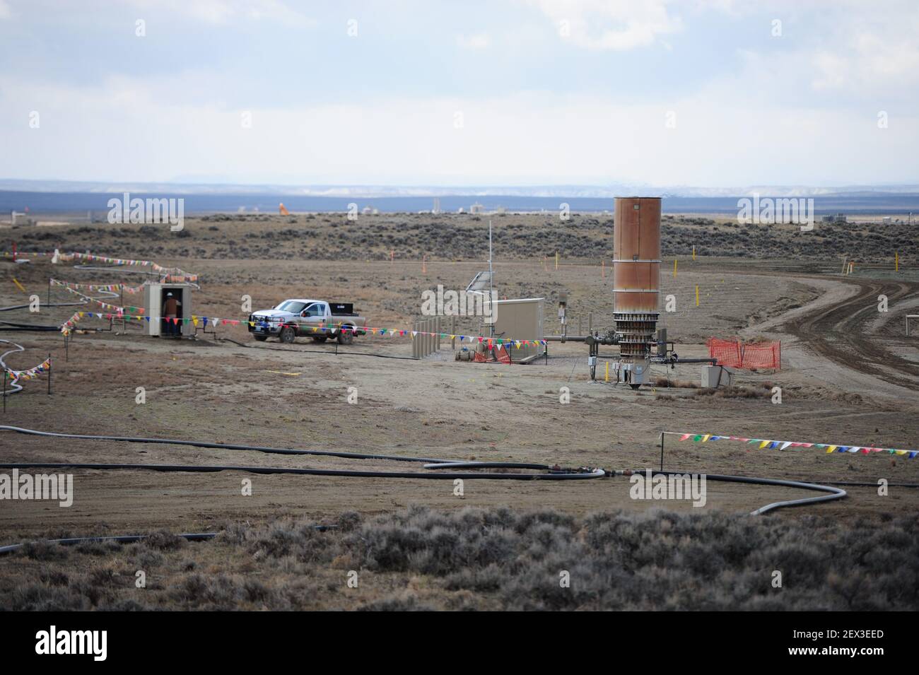 Operations on the Jonah Field, in Sublette County, Wyo., pictured on ...