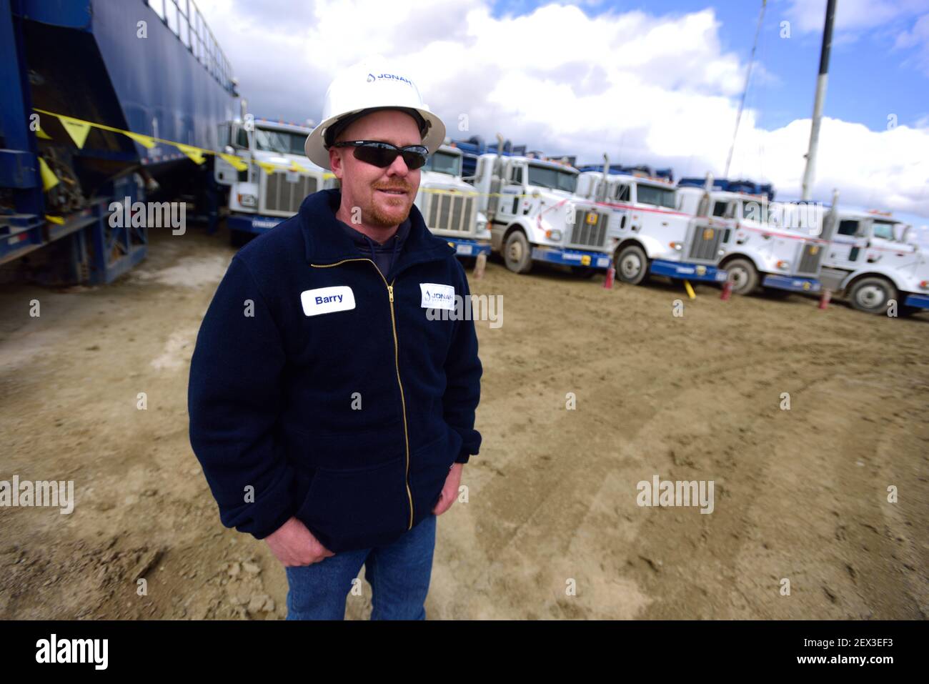 Completion superintendent, Barry Layne, pictured in front of ...