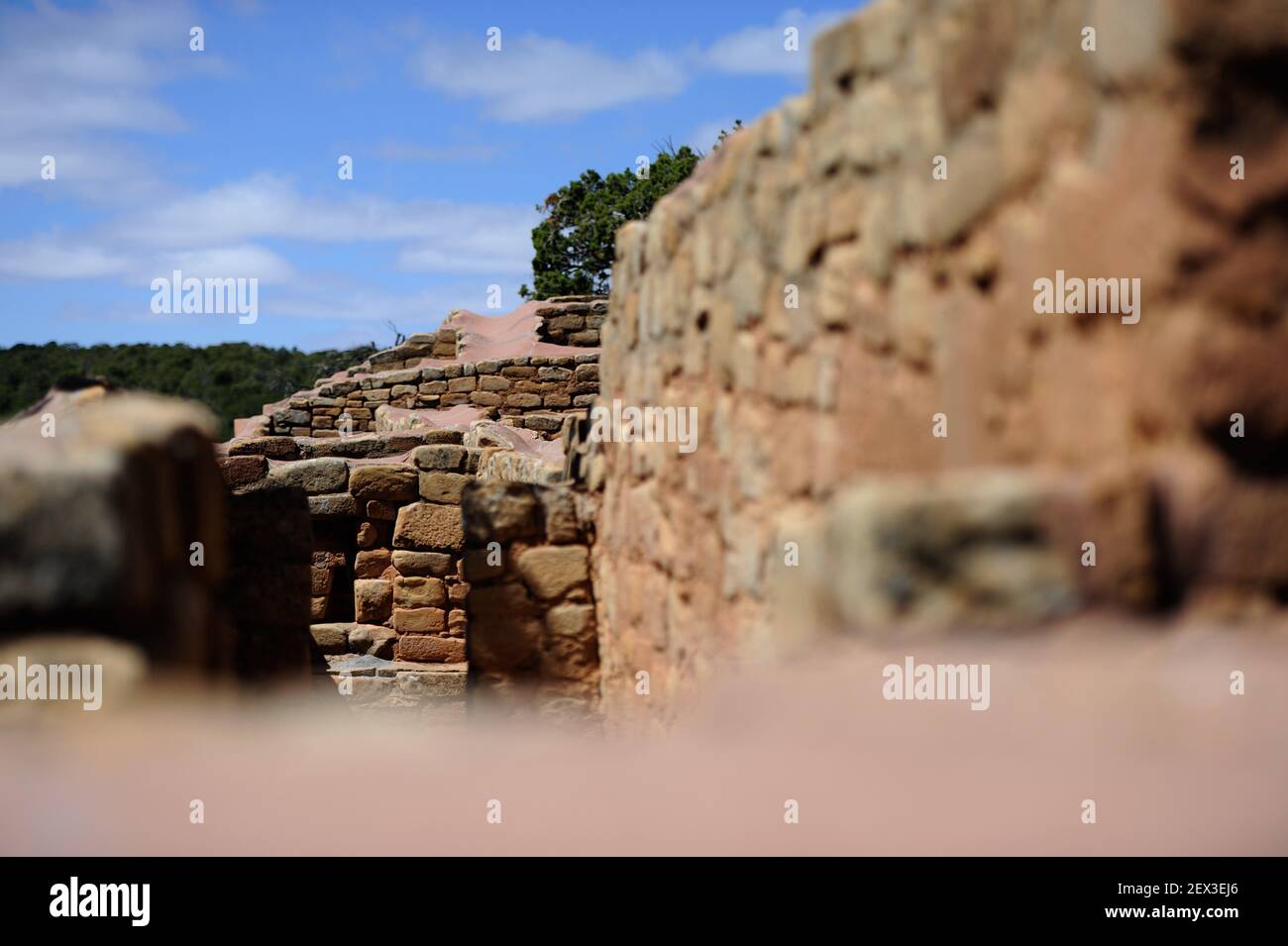Sun Temple in Mesa Verde National Park, Montezuma County, Colo ...