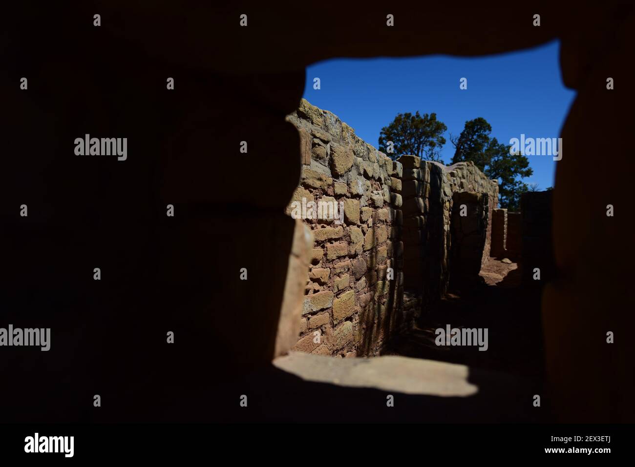 Sun Temple in Mesa Verde National Park, Montezuma County, Colo ...