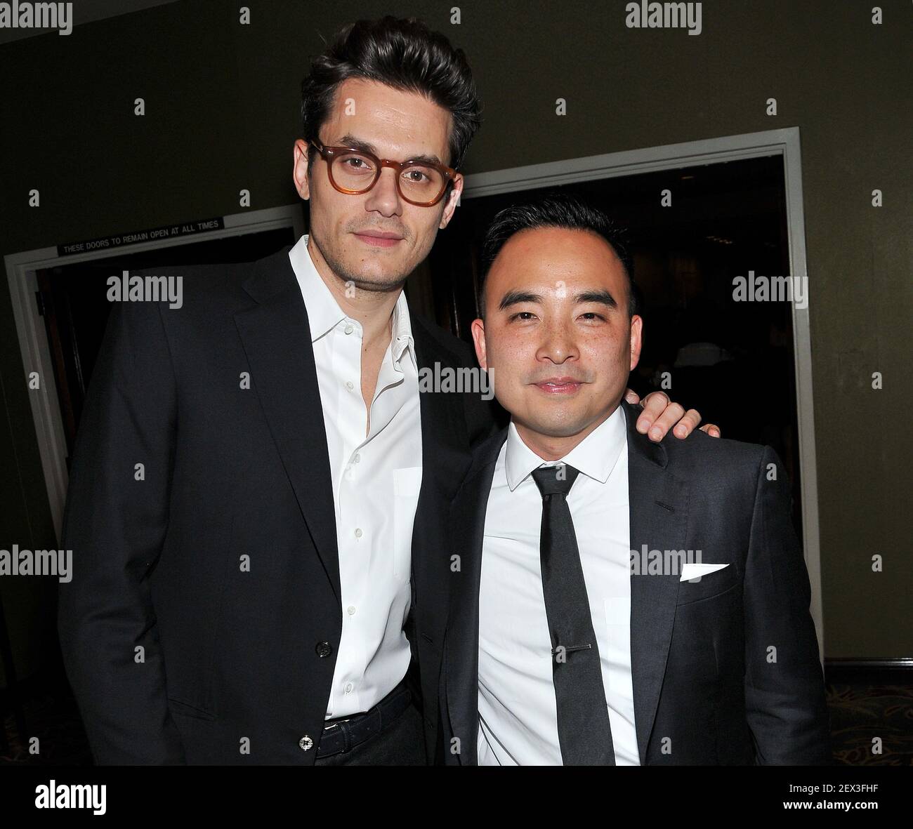 John Mayer & Melvin Mar arrives at the East West Players' Golden ...