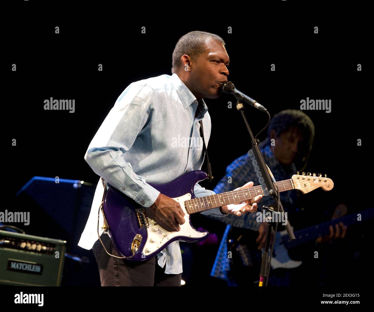 Concert of American singer and blues guitarist Robert Cray Band in ...