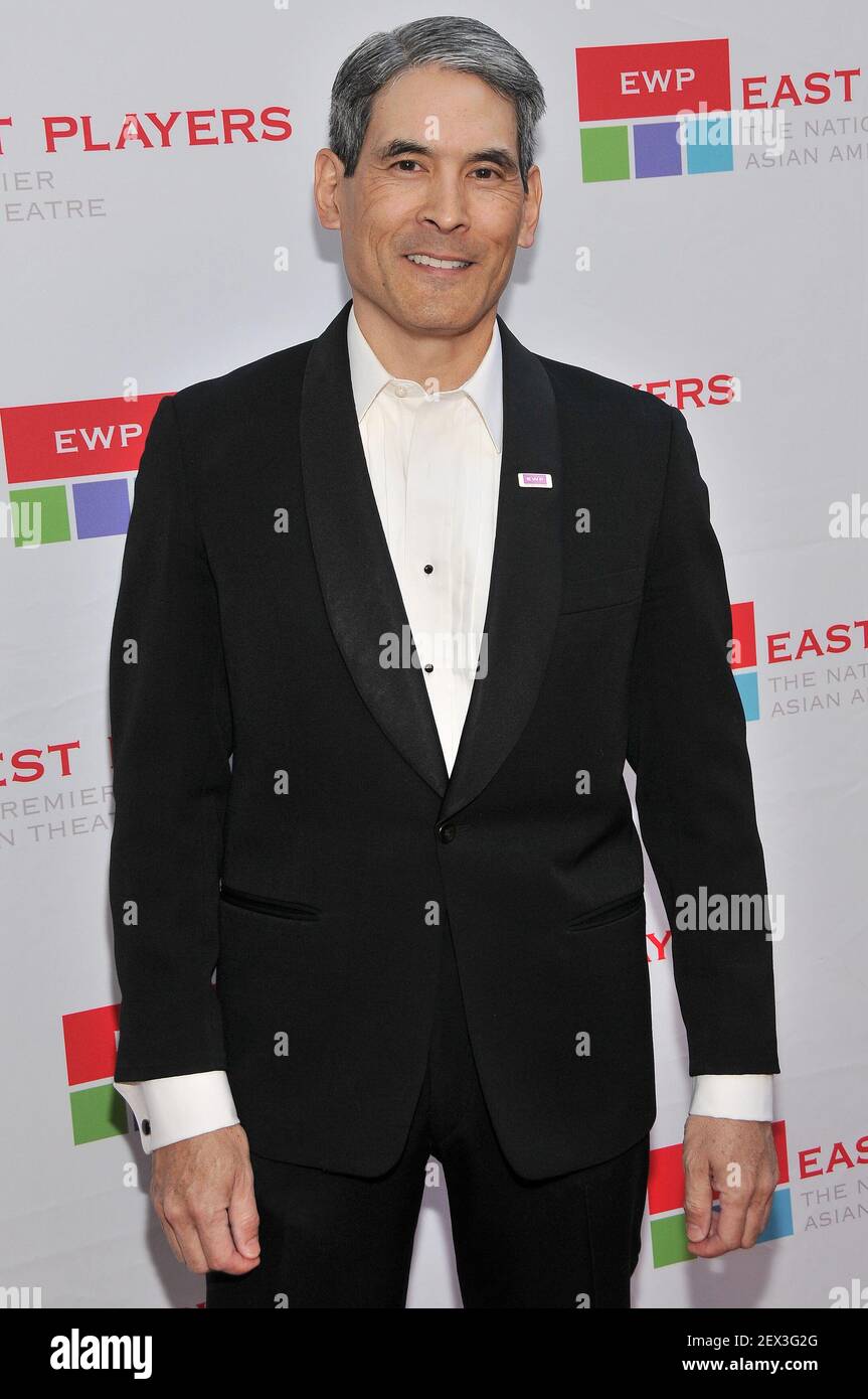 Chris Tashima arrives at the East West Players' Golden Anniversary ...