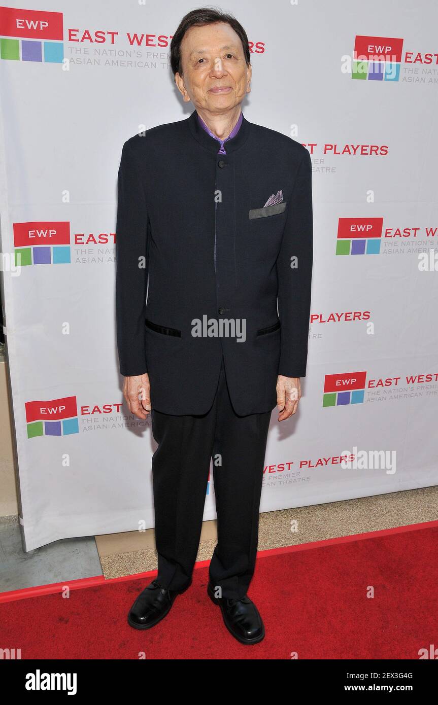 James Hong arrives at the East West Players' Golden Anniversary ...