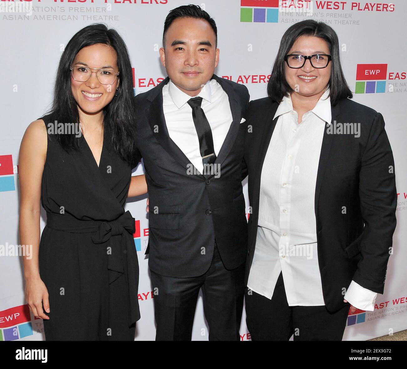 (L-R) Actress Ali Wong, Executive Producers of "Fresh Off The Boat ...