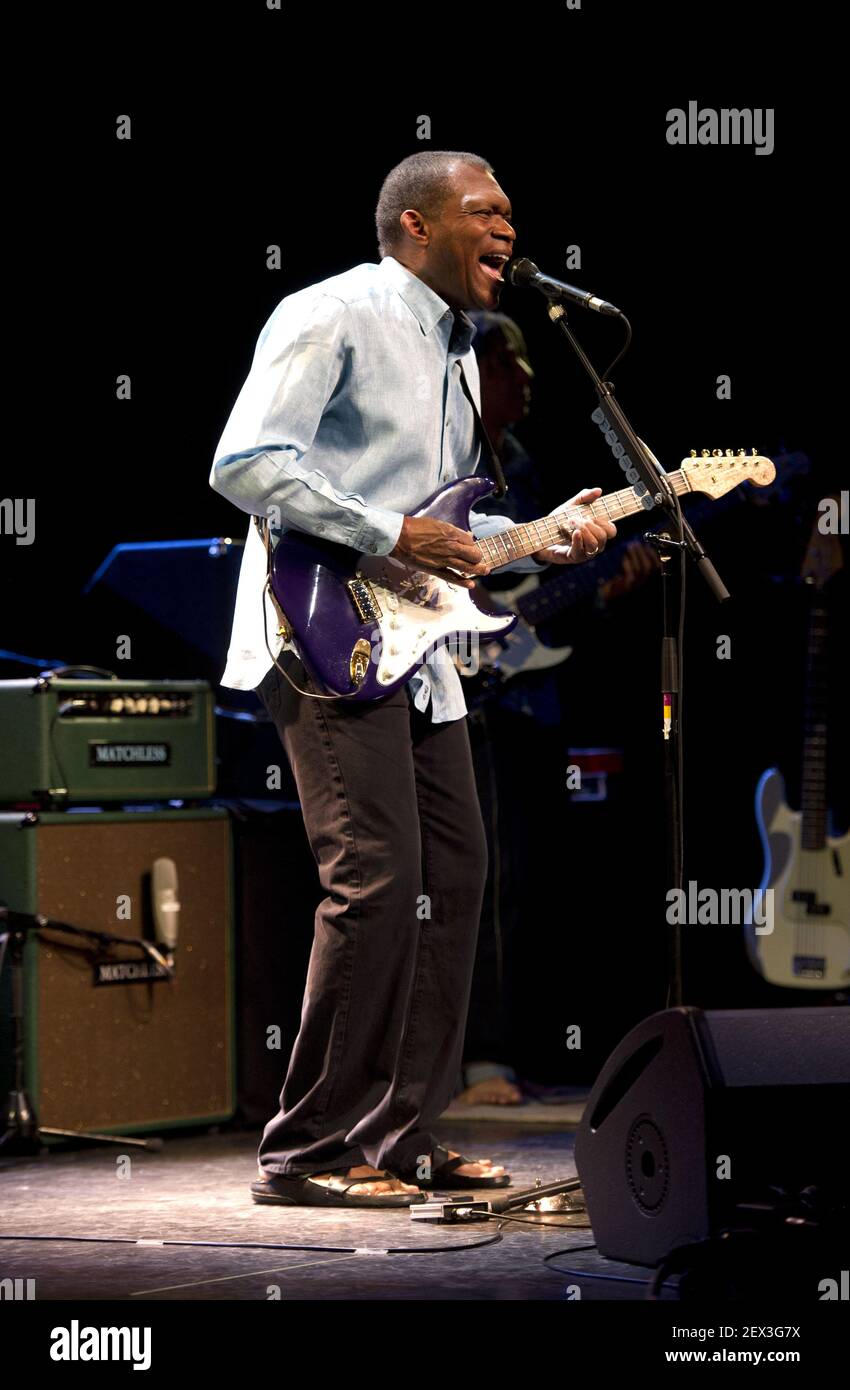 Concert of American singer and blues guitarist Robert Cray Band in ...