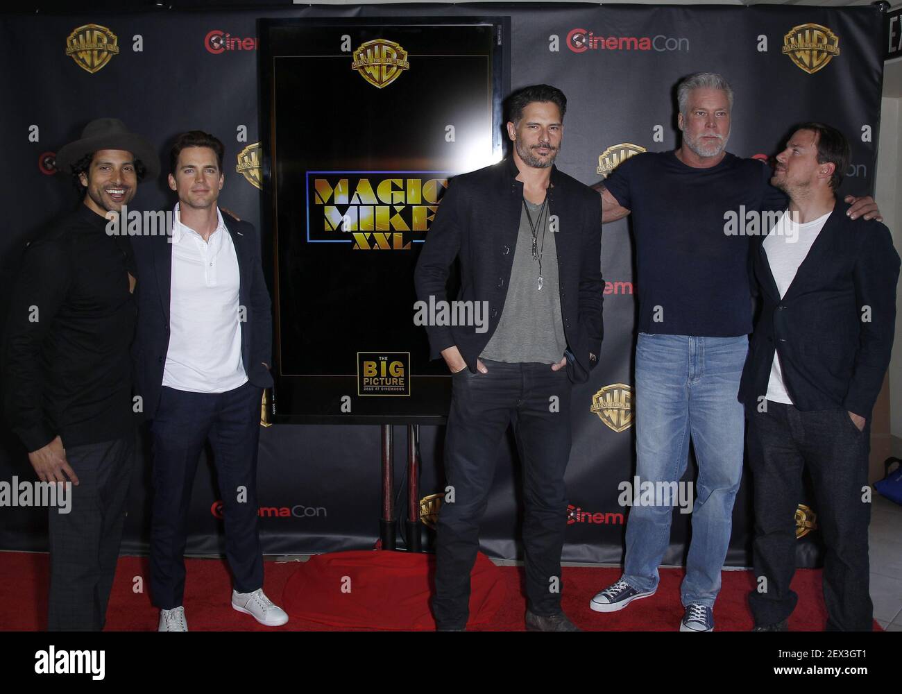 21 April 2015 - Las Vegas, Nevada - Adam Rodriguez, Matt Bomer, Joe ...