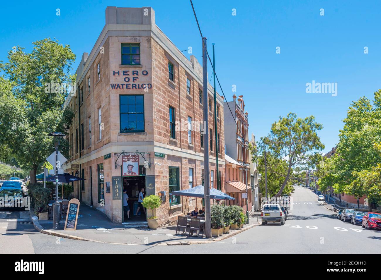 Built in 1843-44 The Hero of Waterloo Hotel in Millers Point is one of ...